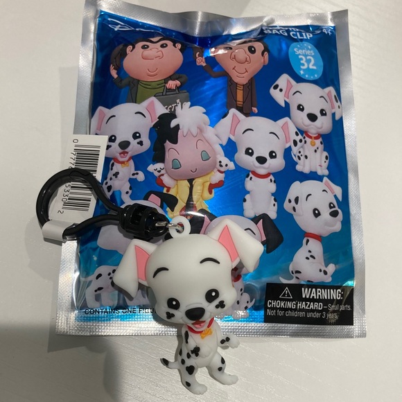 Disney | Accessories | 342 Dipstick Dog 1 Dalmatians Figural Bag Clip ...